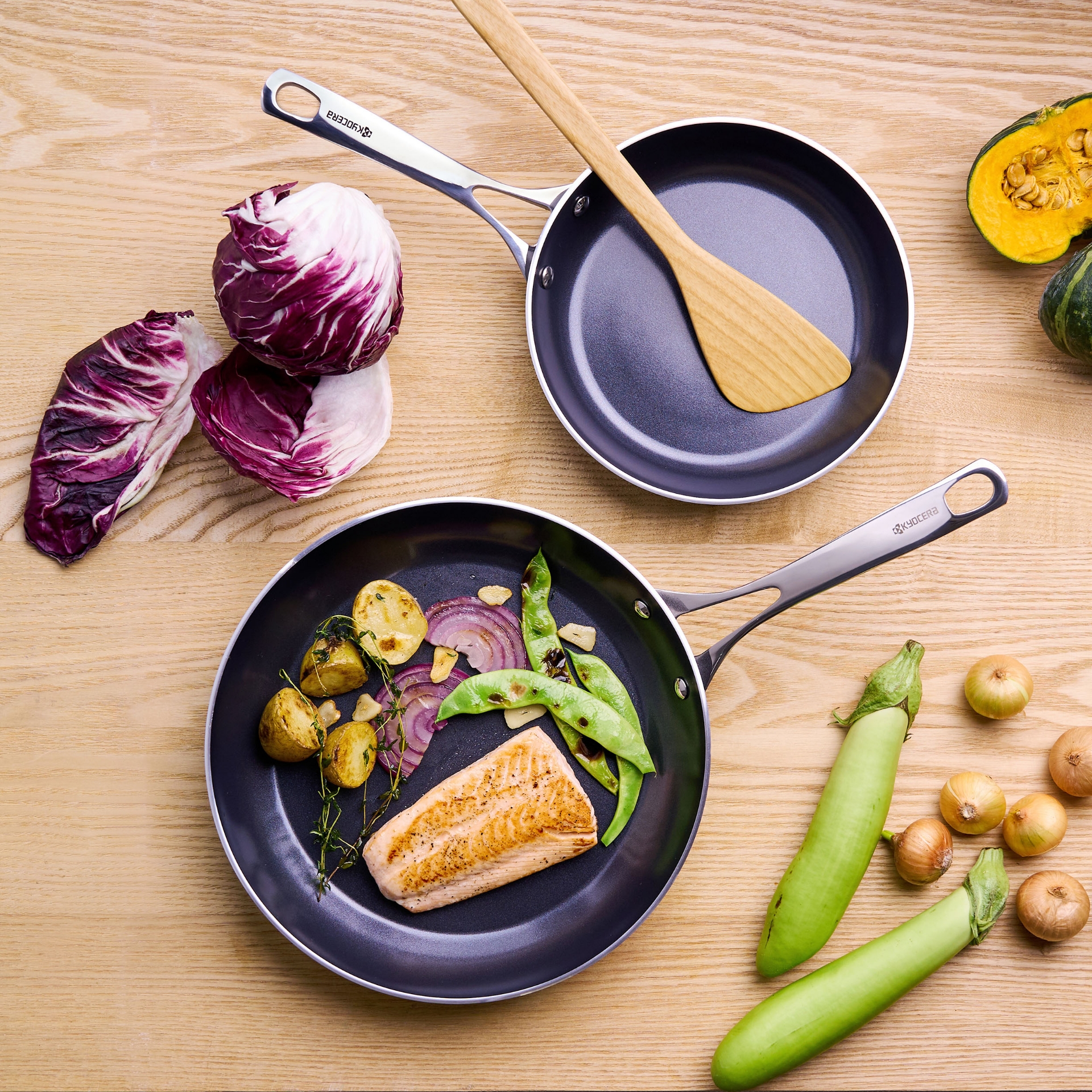 KYOCERA > Kyocera Ceramic Coated Nonstick Cookware | PTFE-Free, PFOA ...