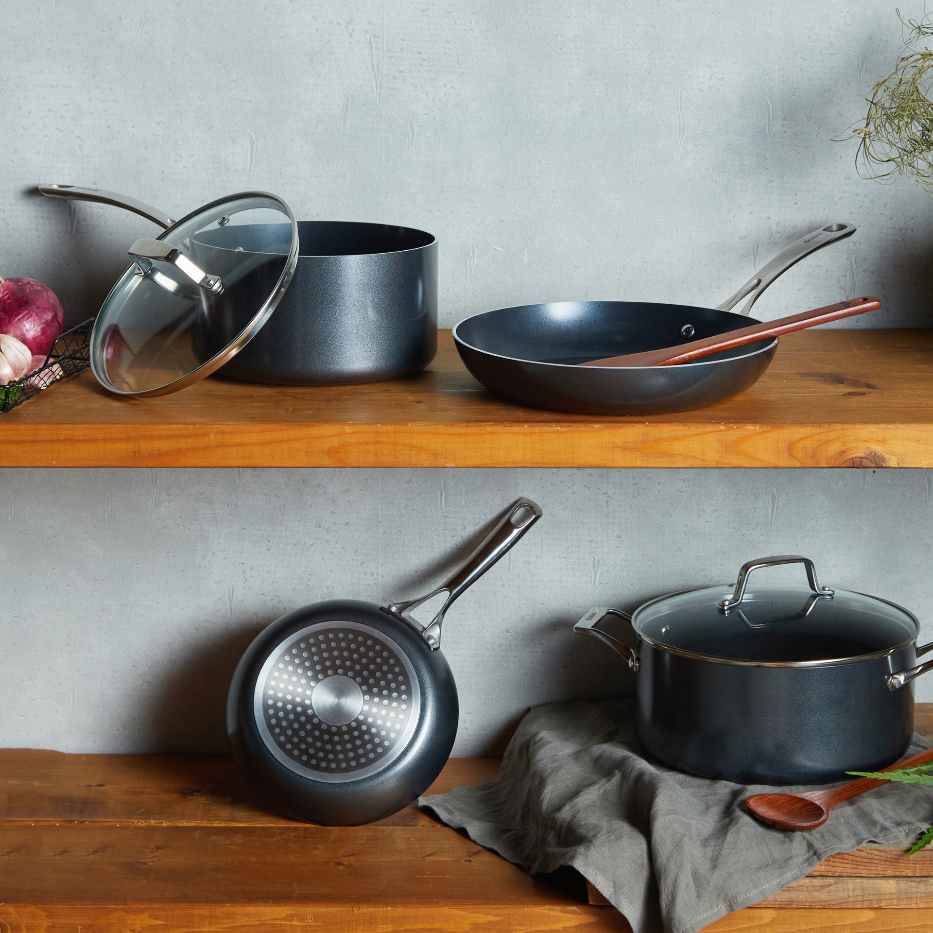 KYOCERA > Kyocera Ceramic Coated Nonstick Cookware | PTFE-Free, PFOA ...