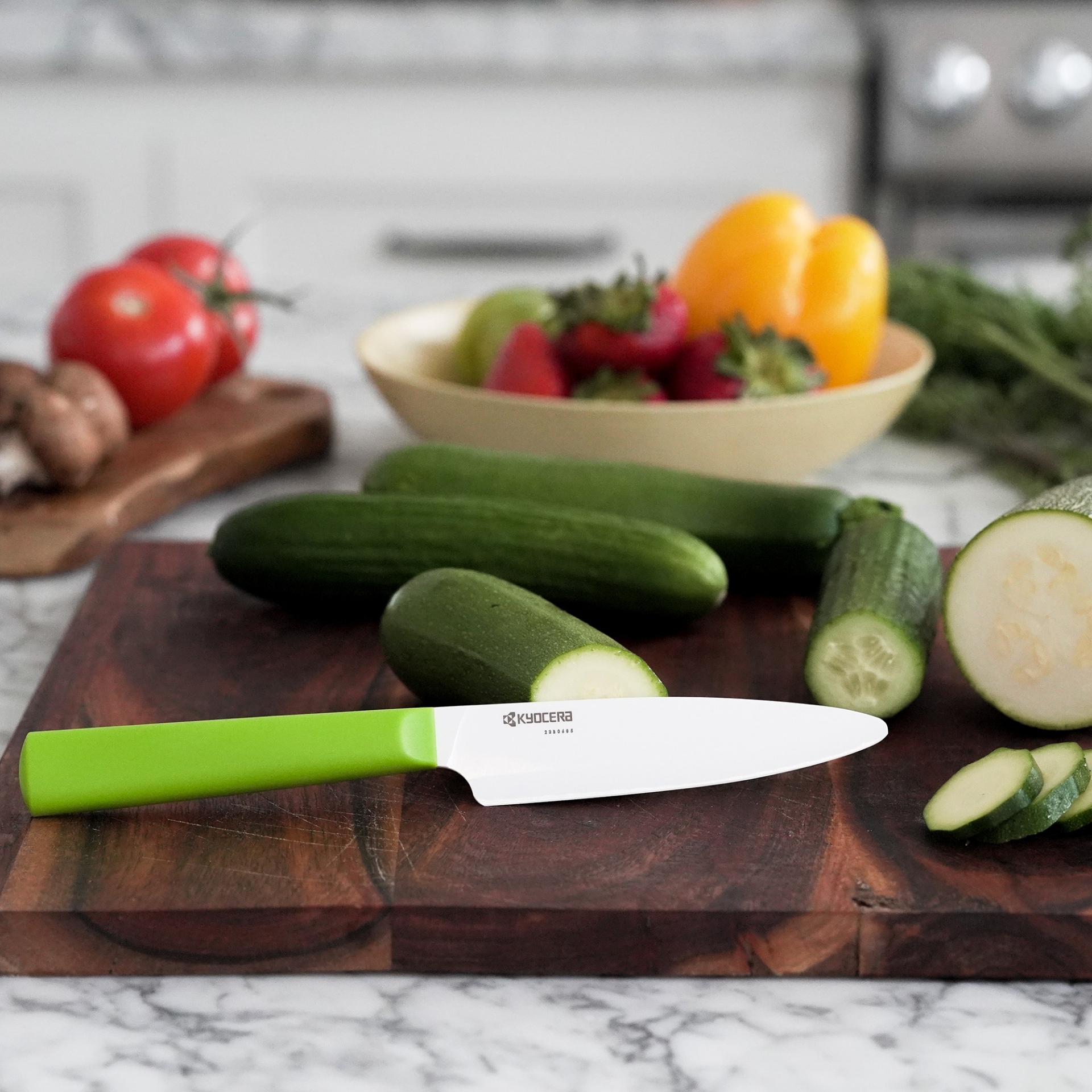 KYOCERA > Kyocera INNOVATION white ceramic kitchen knives: Sharp ...