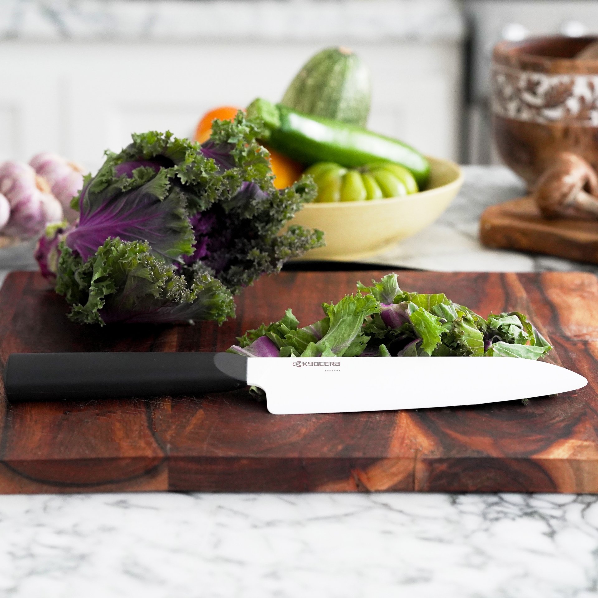 KYOCERA > Kyocera INNOVATION white ceramic kitchen knives: Sharp ...